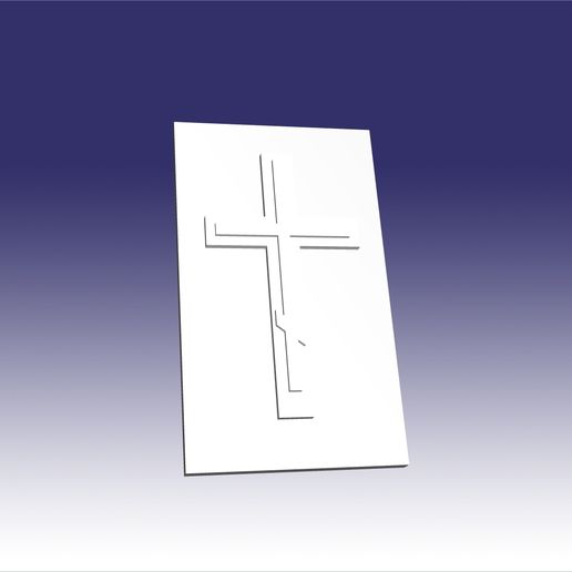 arquivo STL lápida_cruz_en_tapa 👽 ・design para impressora 3D para ...