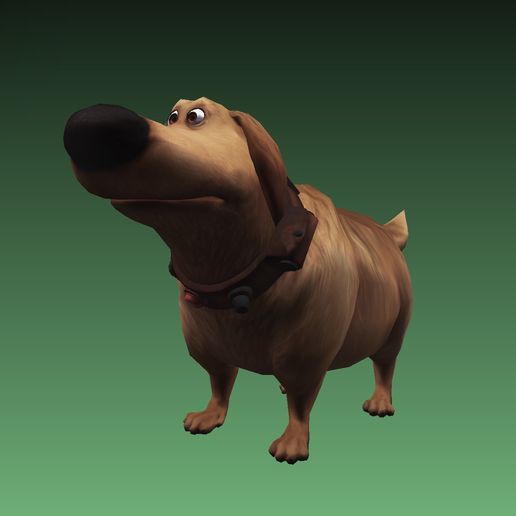 OBJ file Dug | Disney’s Up 🎈 ・3D print design to download・Cults