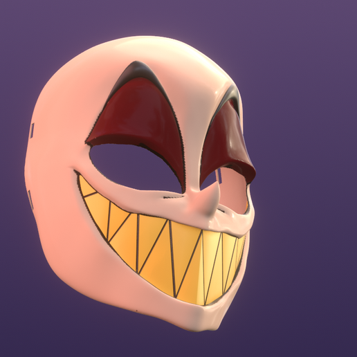 📻 Alastor Mask for Cosplay・ STL File for 3D printing・Cults