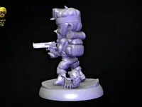 Free STL file Marco from "Metal Slug" the videogame CHIBI STYLE 🎮 ・3D ...