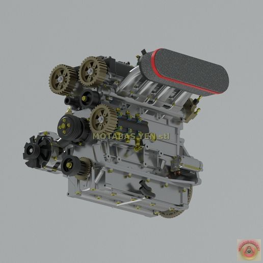 💎 MILLINGTON DIAMOND - ENGINE・ STL File for 3D printing・Cults
