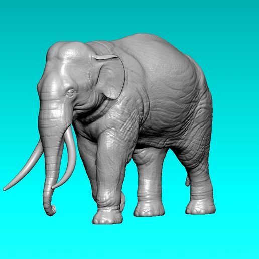 STL file Walking elephant statue - 3D print 🚶 ・3D printing idea to ...