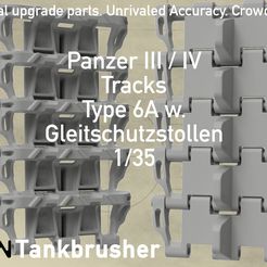 Download 21 3D models from Panzer III / IV track links 1/35 listed by ...