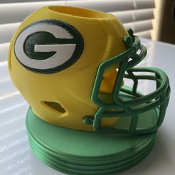 PORTE-CRAYONS NFL GREEN BAY PACKERS imprimable en 3D • fait avec ...