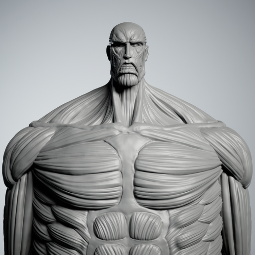 💬 Attack on Titan Titan 60m・ STL File for 3D printing・Cults