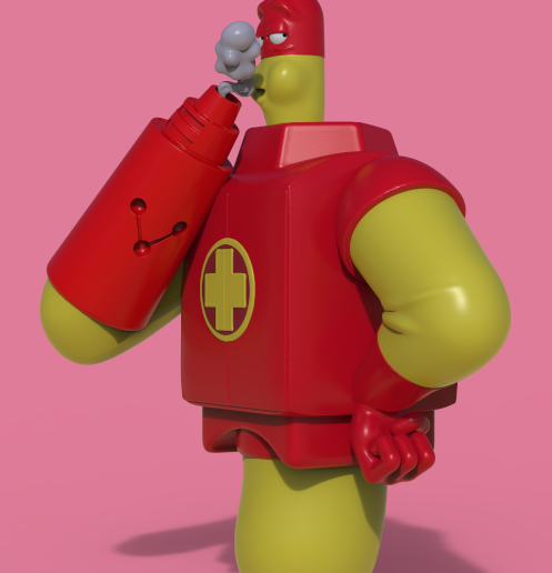 👾 DRIX FROM "OZZY AND DRIX" (PARTS AND COMPLETE)・ STL File for 3D ...