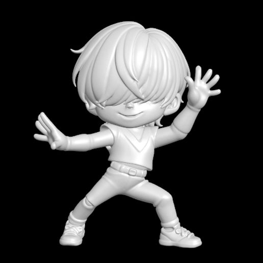 👶 Mistery chiby kpop demon hunters - saja boys -・ STL Datei für 3D ...