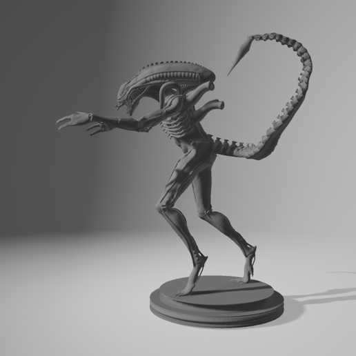 STL file Xenomorph Alien 👽 ・Design to download and 3D print・Cults