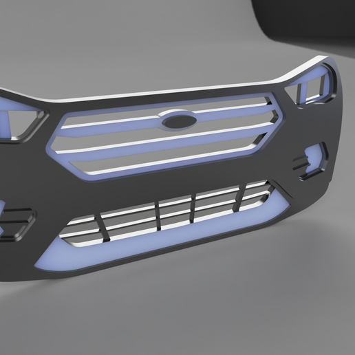 🚙 Ford kuga 2018 keychain・Archivo STL Gratis para Impresión 3D・Cults