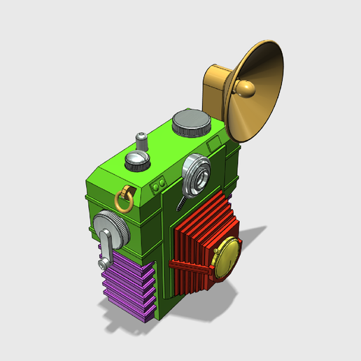 📷 Bioshock research camera・ 3D File for ・Cults