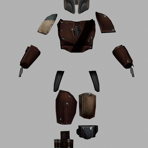⭐ Mandalorian - Star Wars - Cosplay Armor Helmet - EVA Foam Template ...