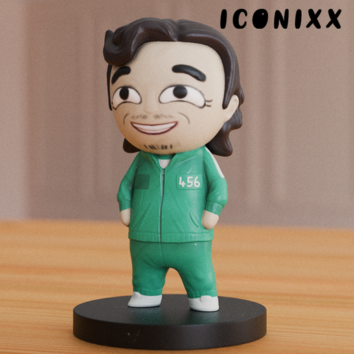 🫡 Player 456 Figure・Free STL File for 3D printing・Cults