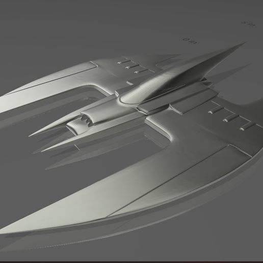 STL file Batman the Animated Series Batplane 🦇 ・3D printing model to ...
