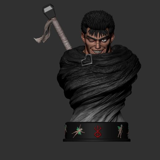 💬 Guts Slasher Smile・ STL File for 3D printing・Cults