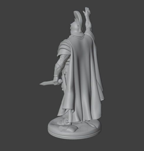 🌆 Roman Legate Miniature STL - Ancient Roman Commander 3D Printable ...