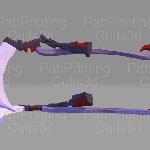 🎲 RUNESCAPE/OSRS - SCYTHE OF VITUR - PRIVATE USE ONLY・ STL File for 3D ...