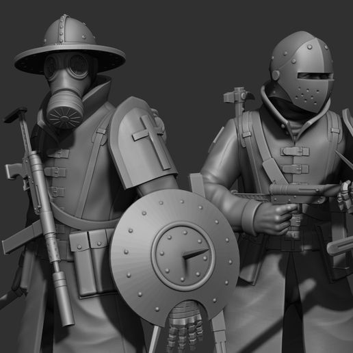 🎲 trench raider・ 3D File for 3D printing・Cults