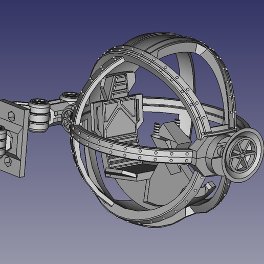 3d File Republic Gunship Laat Gun Pod Star Wars Kenner Hasbro Toy Repro Parts 🔫 ・3d Printable