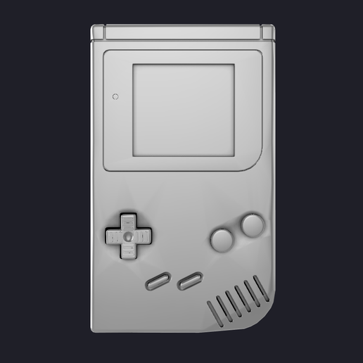 🐉 Nintendo Gameboy 3D MODEL (Retro 1989)・Arquivo 3D para Impressão 3D・Cults