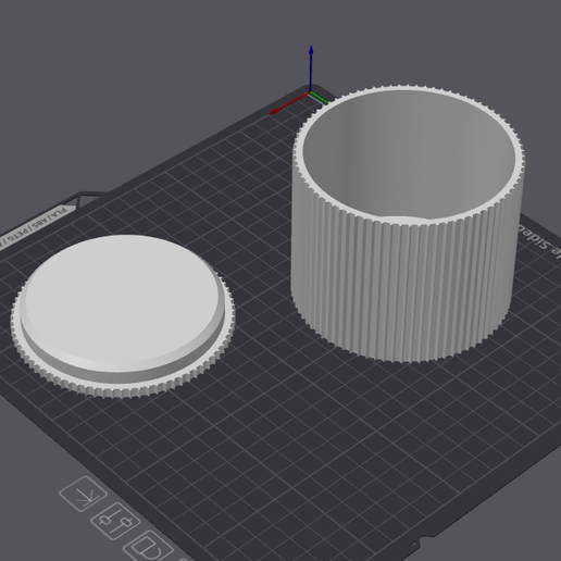 🏢 Custom 3D Printed Container with Lid – Scalable to Any Size・ STL File ...