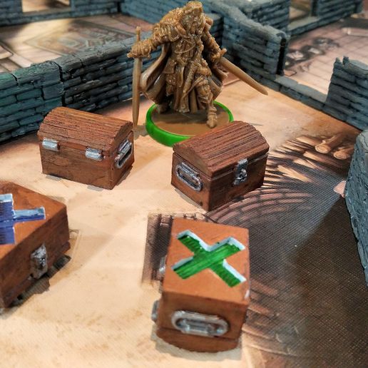 🦸 Black Plague zombicide objective counters・Free STL File for 3D ...