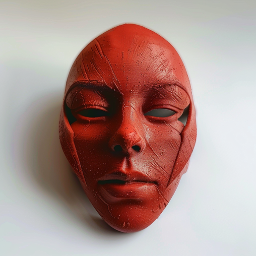 🎃 mask template, mask model, wearable mask, front face only, costume ...