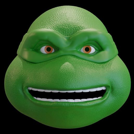 🥷 Teenage Mutant Ninja Turtles Head for Cosplays・ STL File for 3D ...