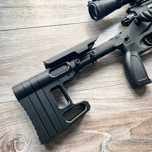 🔫 tac 41 lite mdt stock・ STL File for 3D printing・Cults