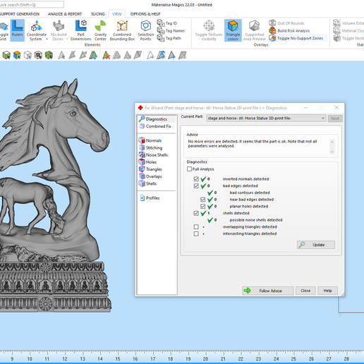 STL file Horse Statue 3D-print file 🐎 (OBJ)・3D print design to download ...