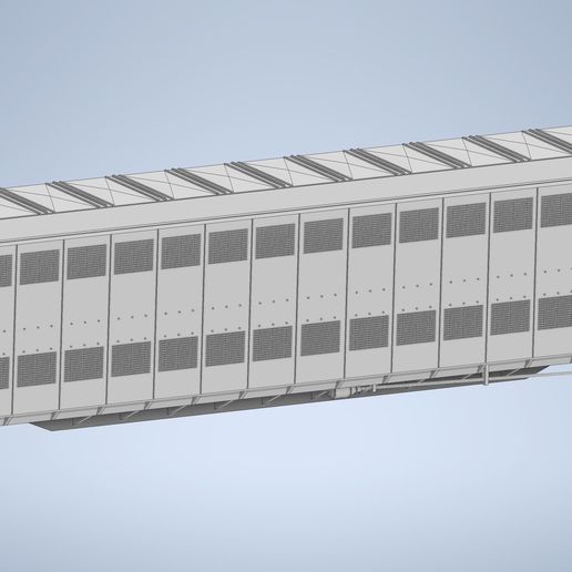 🚗 HO Scale TTX Unilevel autorack car・ STL File for 3D printing・Cults