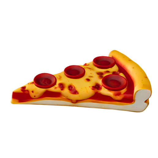 🍕 Pepperoni Pizza Slice Model・ STL File for 3D printing・Cults