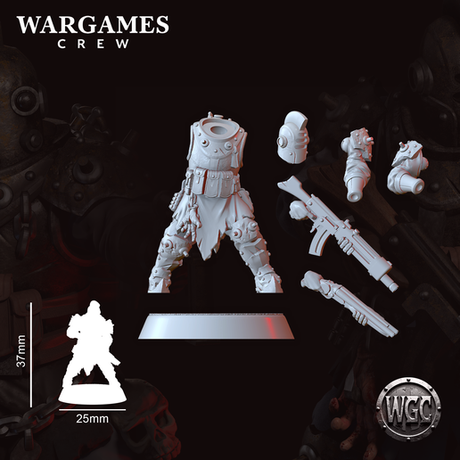 ♟ Hellwave Reavers・ 3D File for 3D printing・Cults