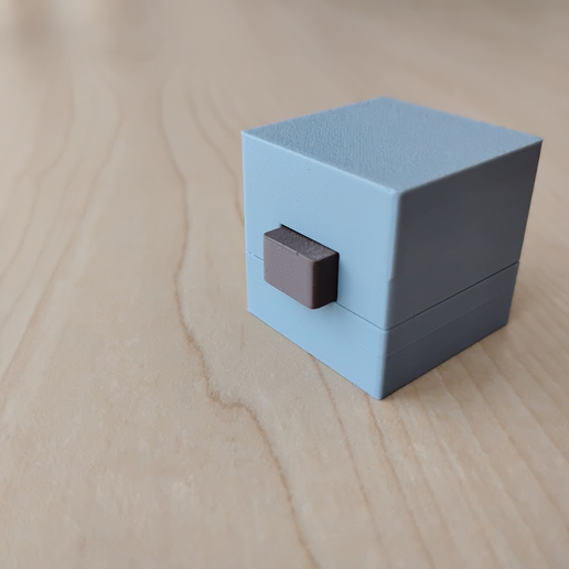 👌 Fidget Minecraft Button・ 3D File for 3D printing・Cults