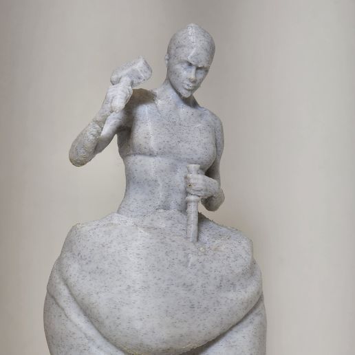 3D printed The Sculptress • made with Creality K1・Cults