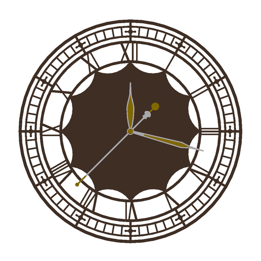 STL file WALL CLOCK FACE 🕰️ ・3D printer model to download・Cults