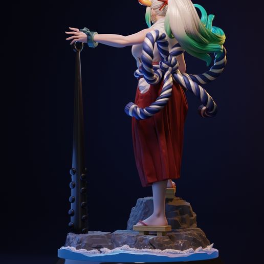 3D file Yamato One Piece CHARACTER BY ESM 👾 ・Model to download and 3D ...