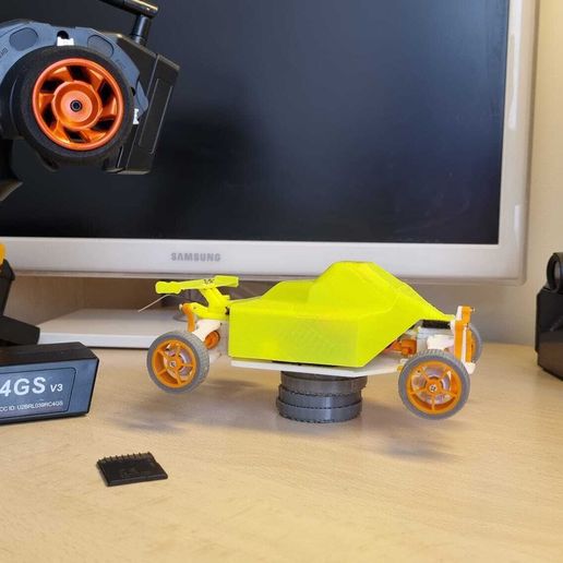 🏎️ RC mini Buggy 1/24・ STL File for 3D printing・Cults