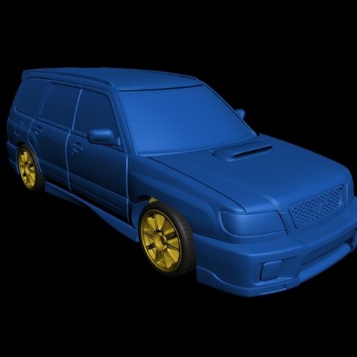 Файл STL Forester SF5 II TypeM Масштаб 1/64 🚗 ・3D-печатная модель для ...