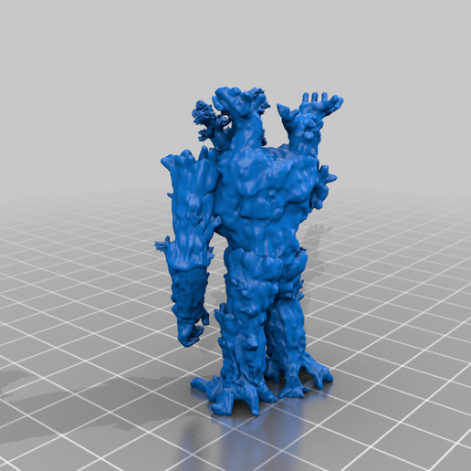 👾 Treants - D&D Versions / Video Card Support・Free STL File for ・Cults