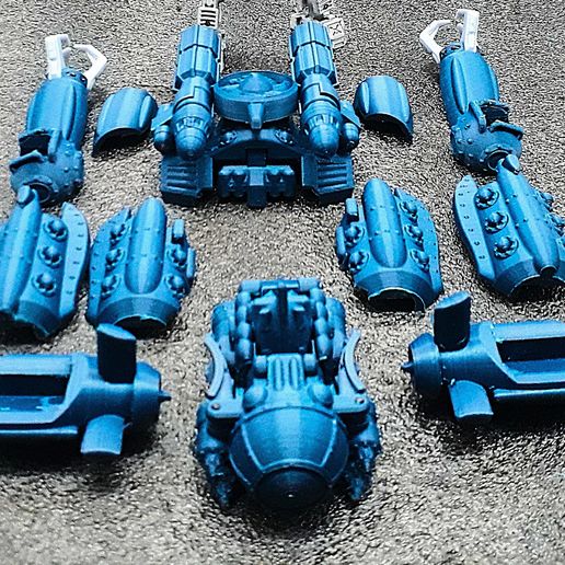 🤖 Poseidon equipment for exobot system・ 3D File for 3D printing・Cults