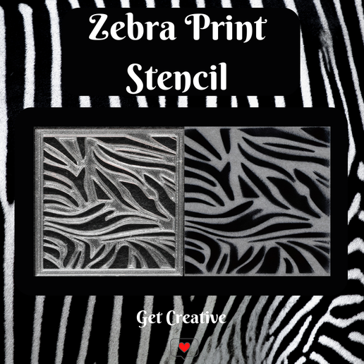 zebra stencil printable