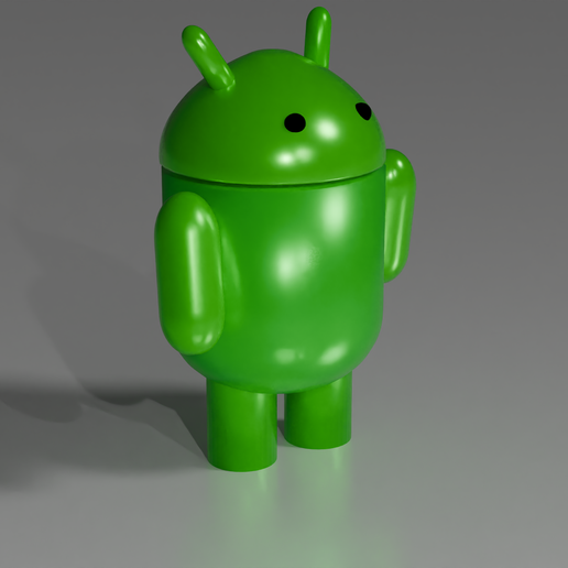 🤖 Android・ OBJ File for 3D printing・Cults
