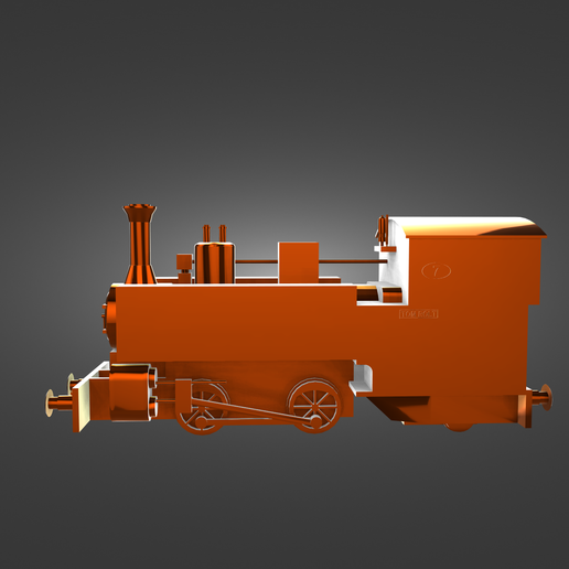 🛤️ Talyllyn Railway Tom Rolt 7 locomotive・ STL File for ・Cults