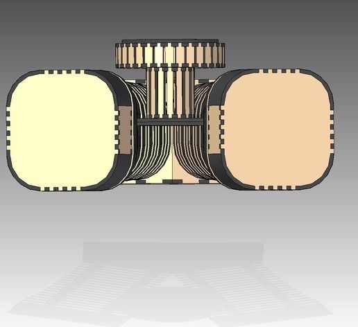 🪵 wooden V2 engine desk lamp・Free 3D File for ・Cults