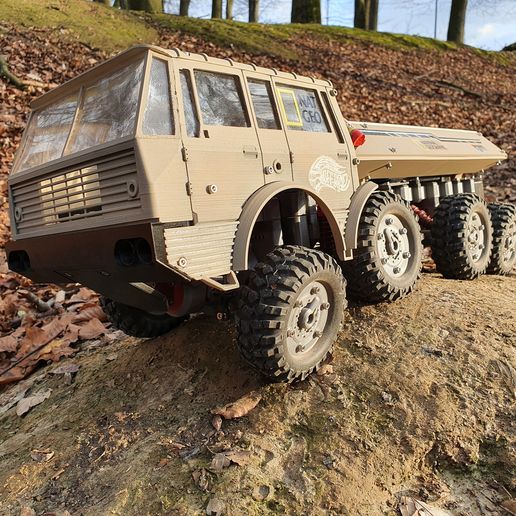 🚚 Tatra 813 style 1:13 8x8 off road RC truck ***NOW -22%***・ 3D File ...