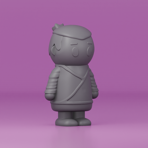 🦸 sokka | avatar the last airbender | mini・ STL File for 3D printing・Cults