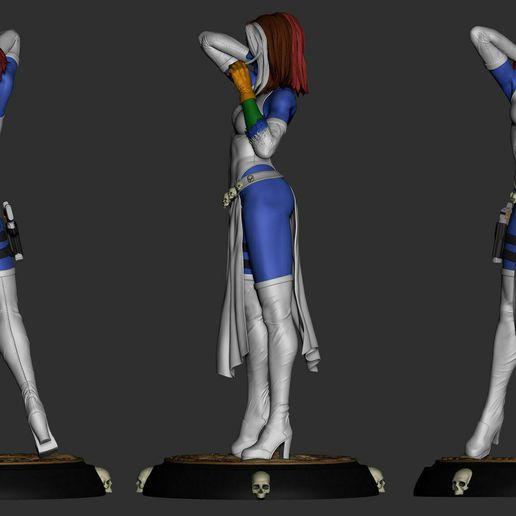 👩 X-Men Mystique・ STL File for ・Cults