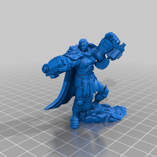 ⚔ Chapter Master・Free 3D File for ・Cults