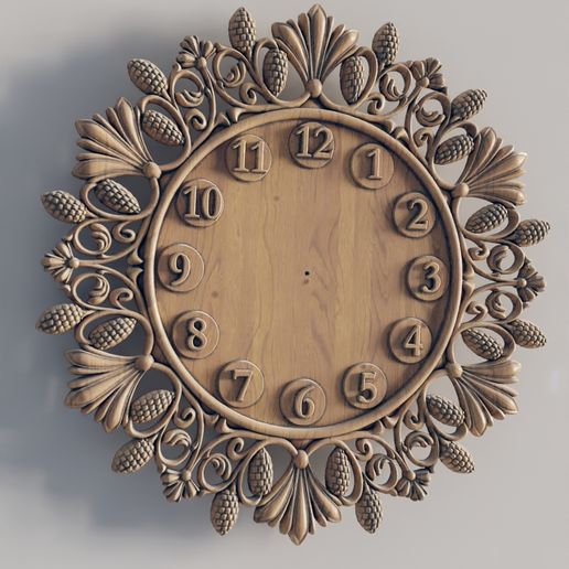 🕰️ wall clock pack・ STL File for 3D printing and CNC machining - Laser ...