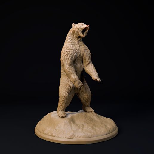 🐻 Arctodus Simus 32mm scale pre-supported animal・ 3D File for 3D ...